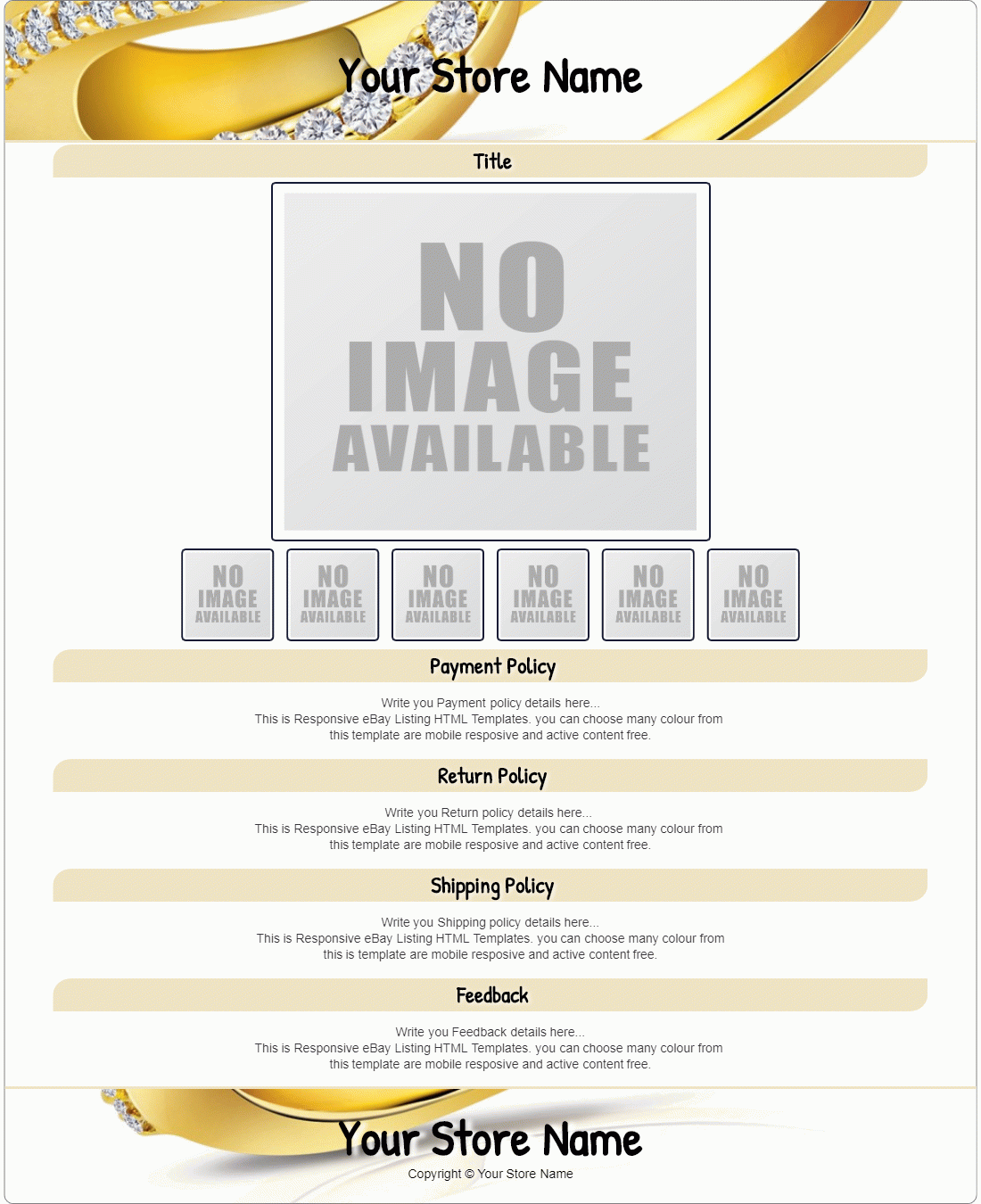 eTemplateWizard.com - eBay Auction / Listing Template
